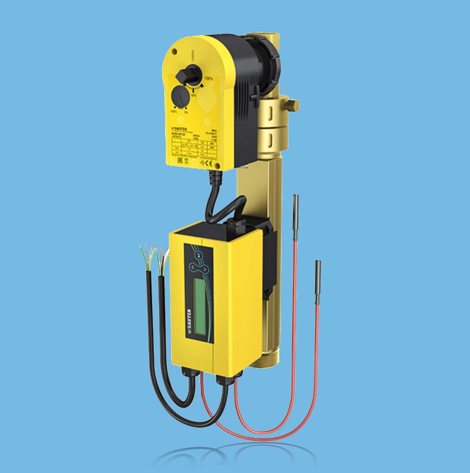 SAUTER eValveco: Simple control of heating, cooling and hydraulic ...