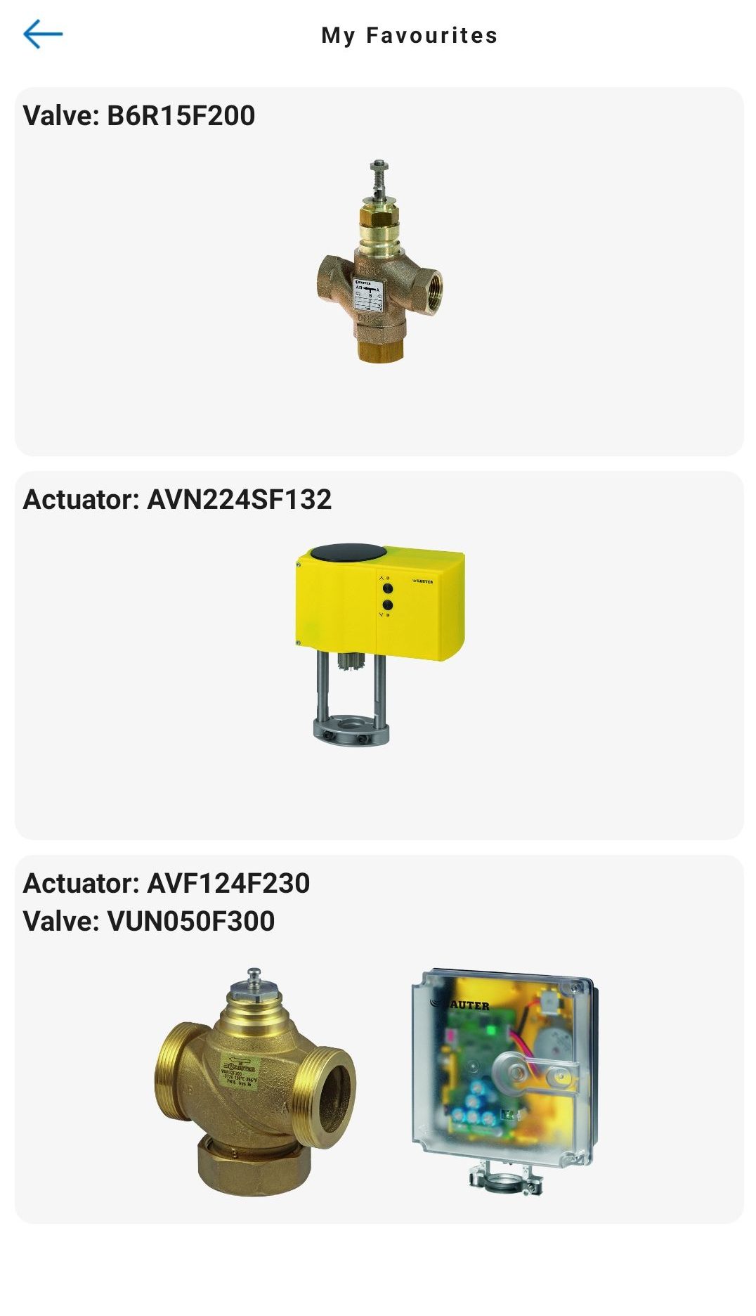 Valve Calculation - sauter-controls.com