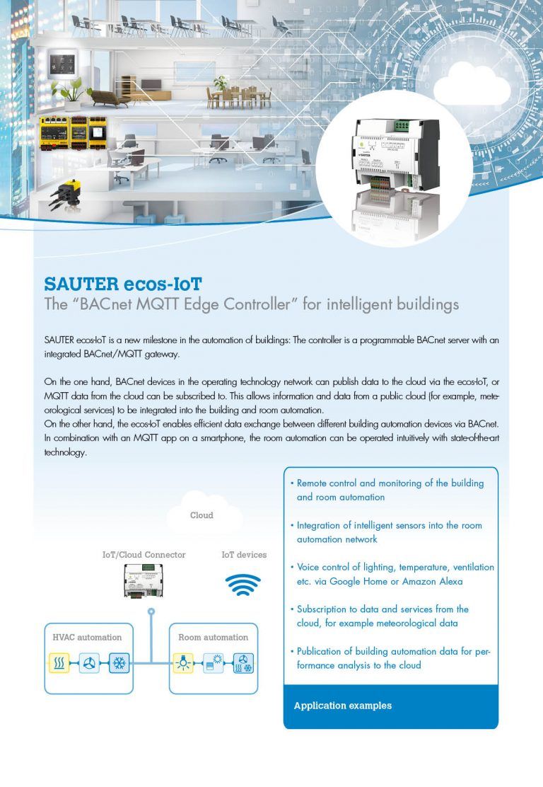 Cloud IoT-Connector - sauter-controls.com