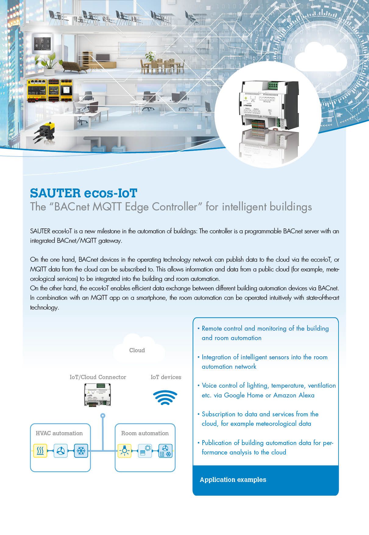 Cloud IoT-Connector - sauter-controls.com